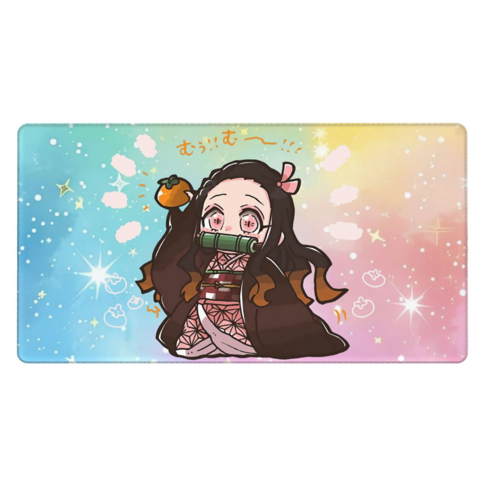 Demon Slayer Kamado Nezuko Mouse Pad 16x29.5 Inch Computer Keyboard ...