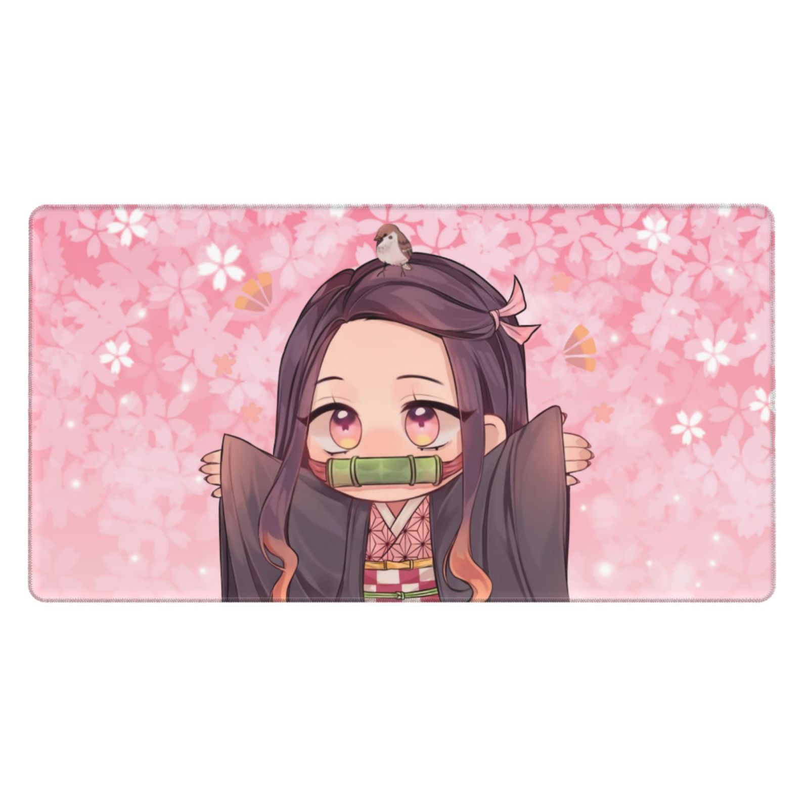 Demon Slayer Kamado Nezuko Mouse Pad 16x29.5 Inch Computer Keyboard ...