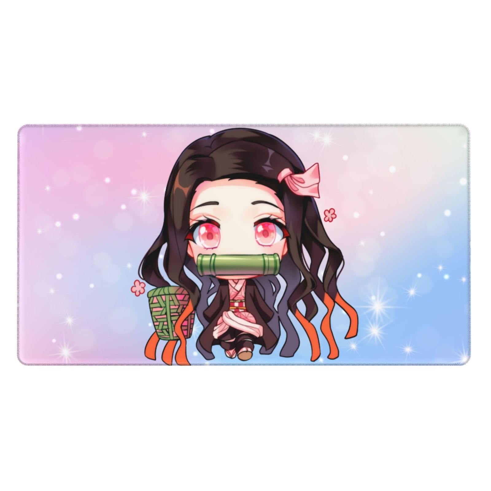 Demon Slayer Kamado Nezuko Mouse Pad 16x29.5 Inch Computer Keyboard ...