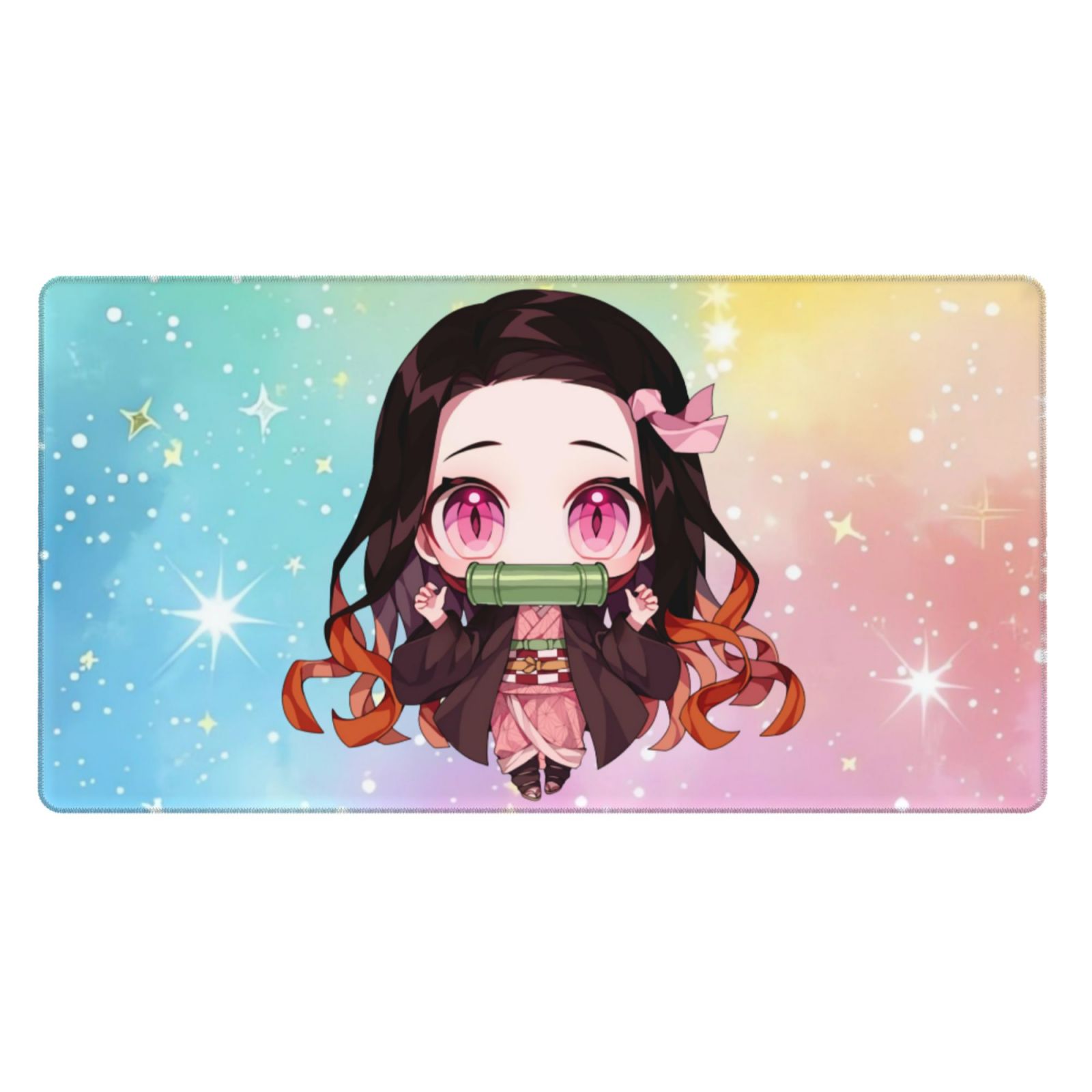 Demon Slayer Kamado Nezuko Mouse Pad 16x29.5 Inch Computer Keyboard ...