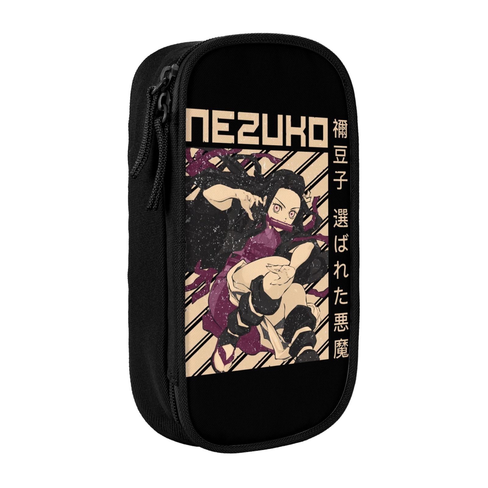 Demon Slayer Kamado Nezuko Pencil Case, Multipurpose Pencase ,Large ...
