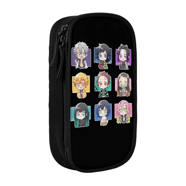 Demon Slayer Kamado Nezuko Pencil Case, Multipurpose Pencase ,Large ...