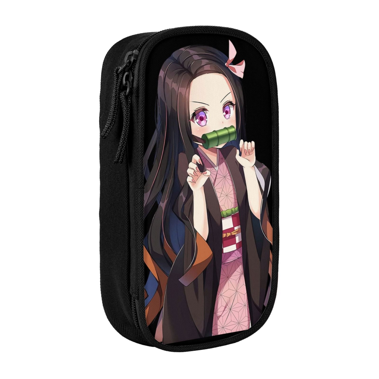 Demon Slayer Kamado Nezuko Pencil Case, Multipurpose Pencase ,Large ...