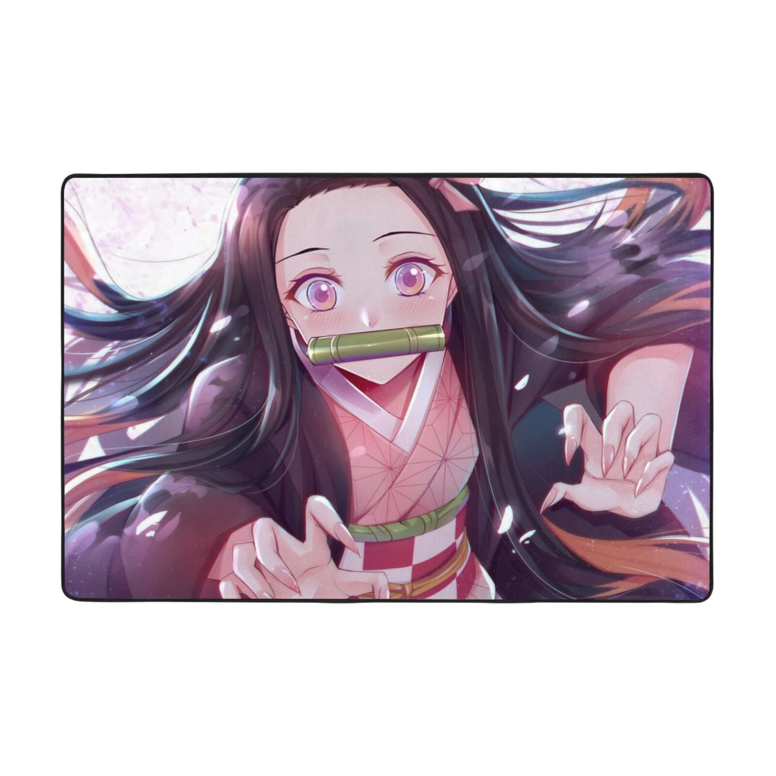 Demon Slayer Kamado Nezuko Rugs Washable Cover Floor Rug Carpets ...