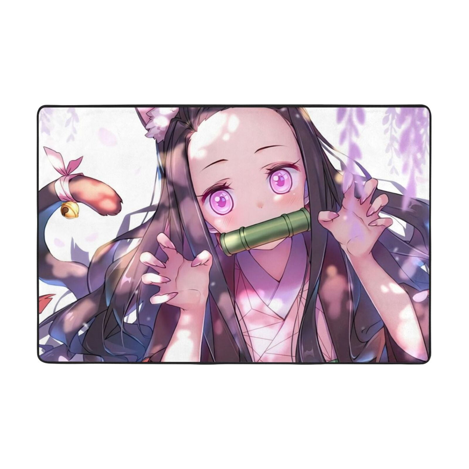 Demon Slayer Kamado Nezuko Rugs Washable Cover Floor Rug Carpets ...