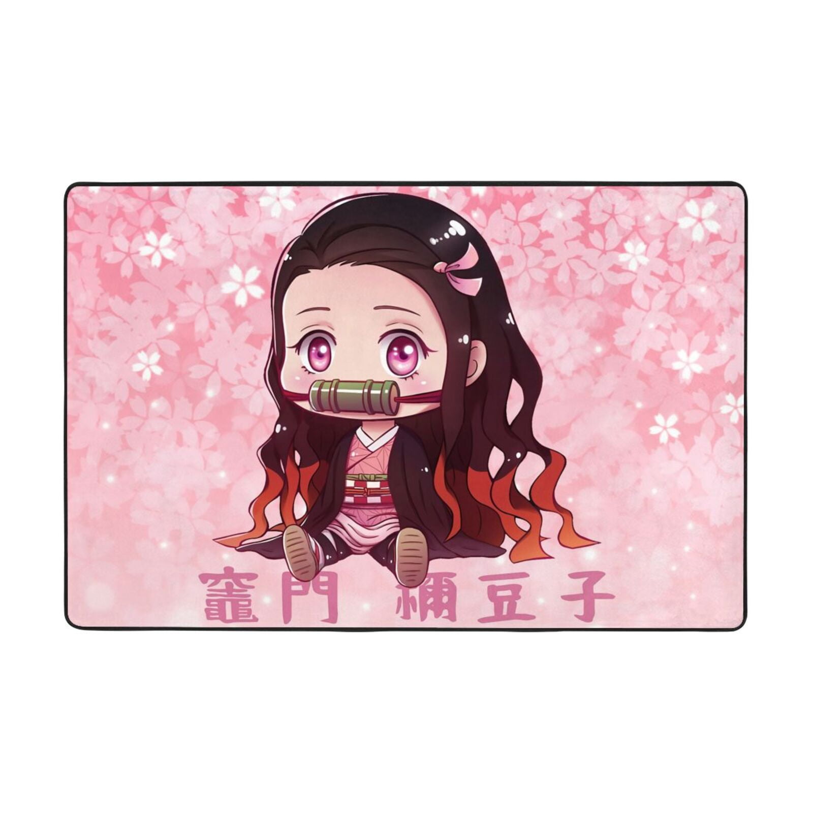 Demon Slayer Kamado Nezuko Rugs Washable Cover Floor Rug Carpets ...