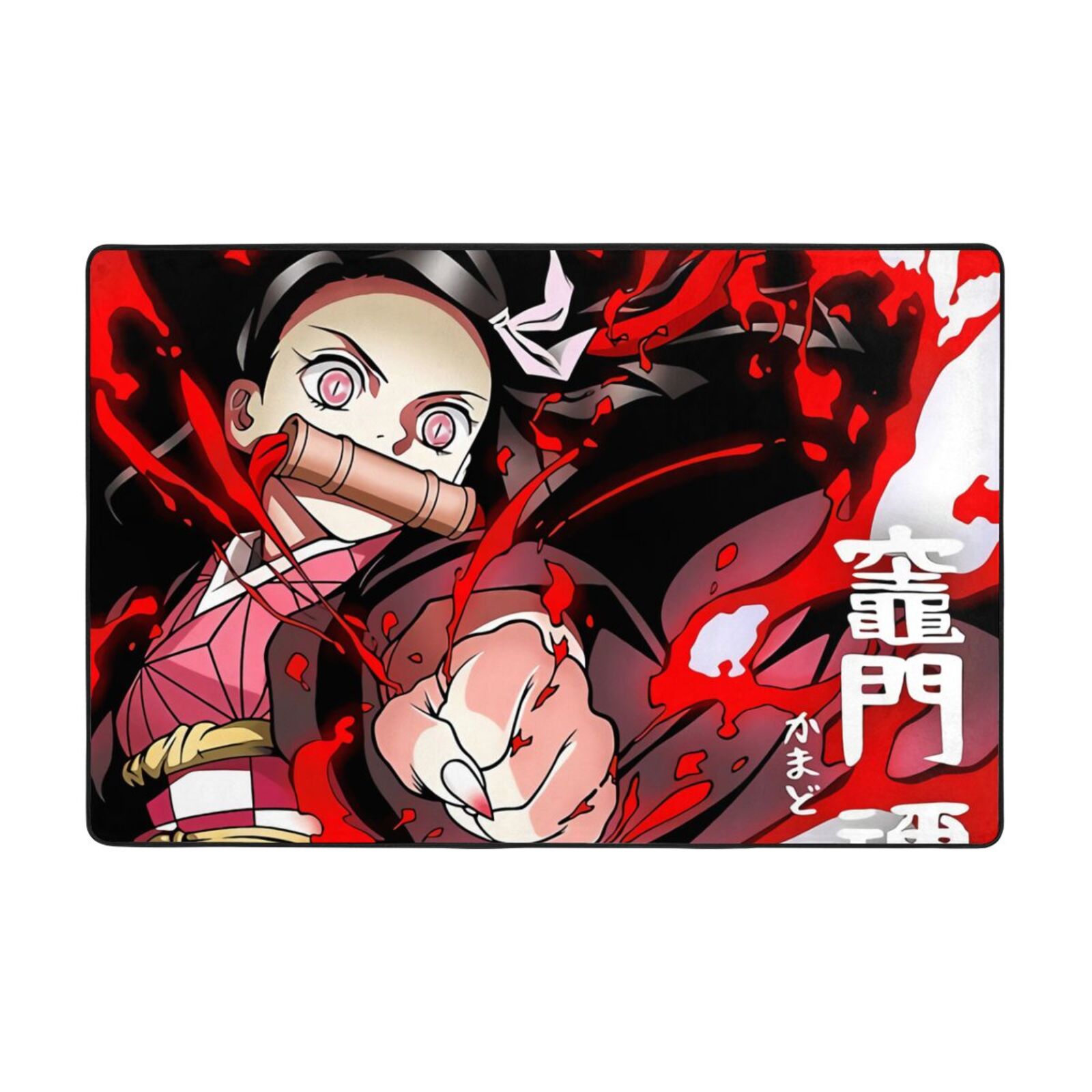 Demon Slayer Kamado Nezuko Rugs Washable Cover Floor Rug Carpets ...