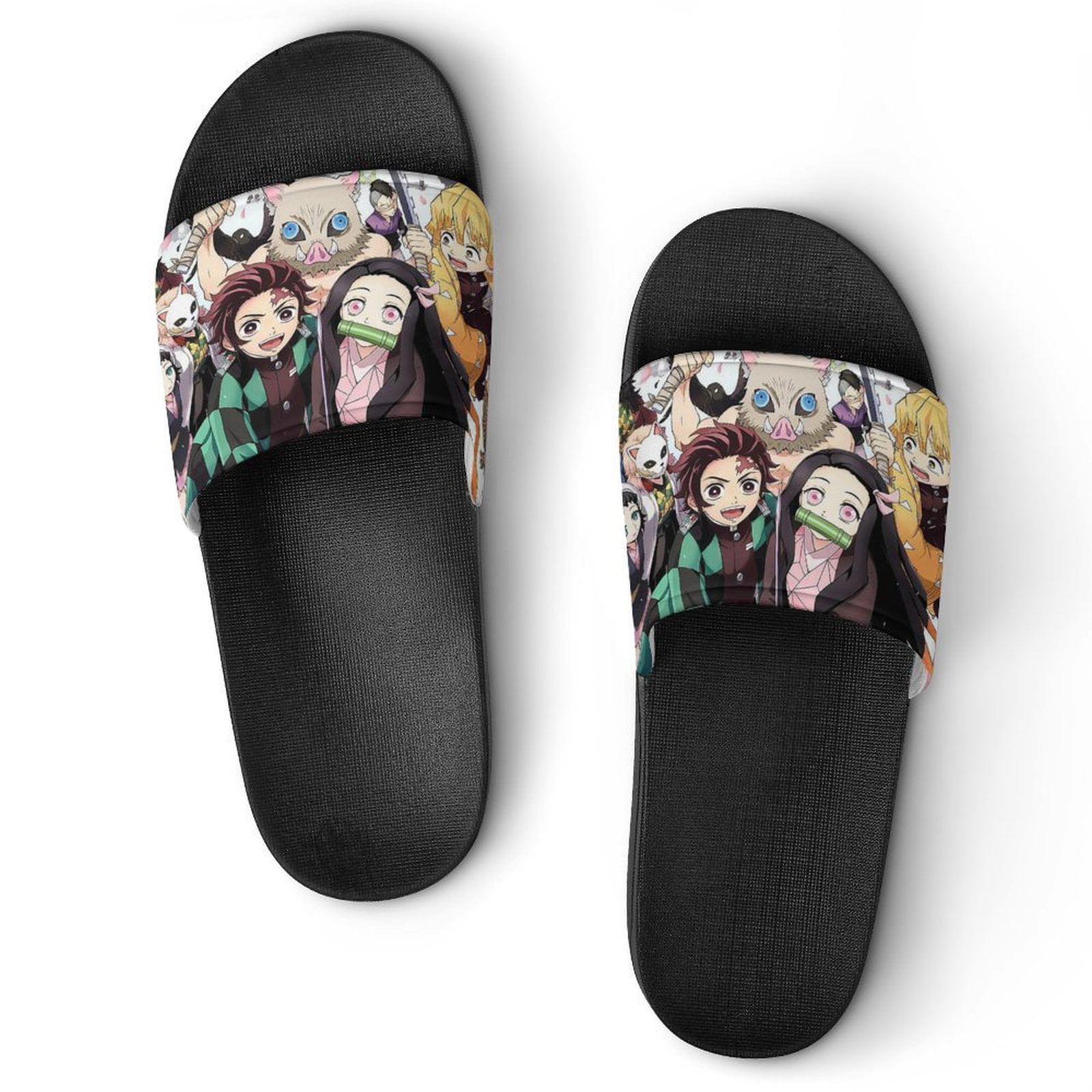 Demon Slayer Kamado Slide Sandals for Women Men Pillow House Slippers ...