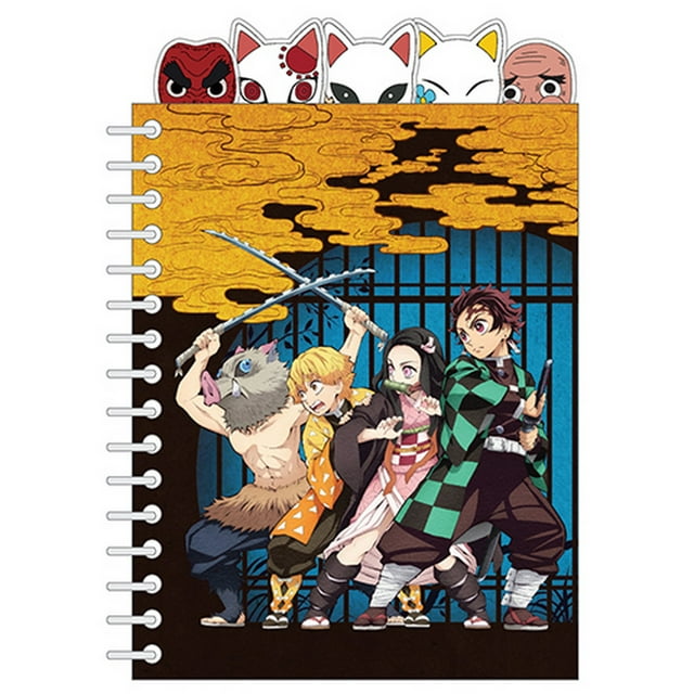 Demon Slayer- Key Art Tabbed Notebook - Walmart.com