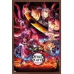 Demon Slayer - Key Visual 2 Wall Poster with Pushpins, 22.375" x 34 ...