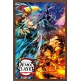 Demon Slayer - Key Visual 2 Wall Poster, 22.375" x 34" Framed - Walmart.com