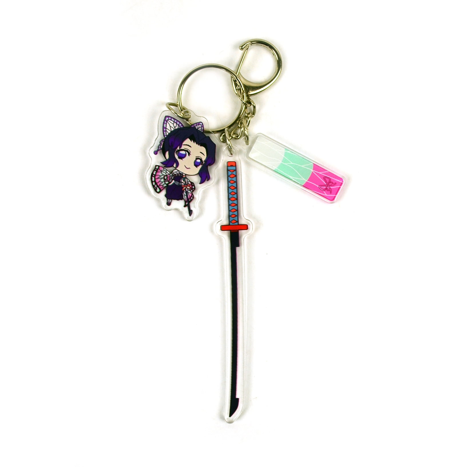 Demon Slayer Keychain Accessories Acrylic Animation Pendant - Walmart.com