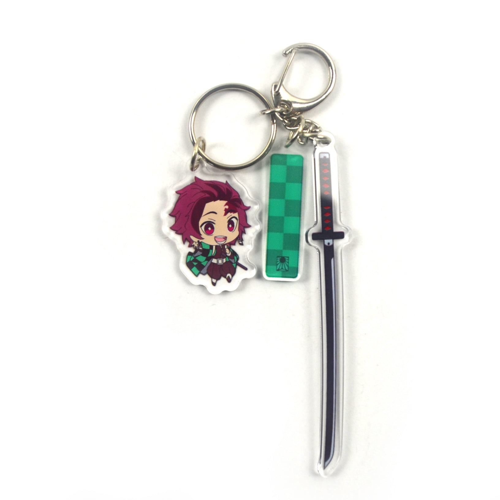Demon Slayer Keychain Accessories Acrylic Animation Pendant - Walmart.com