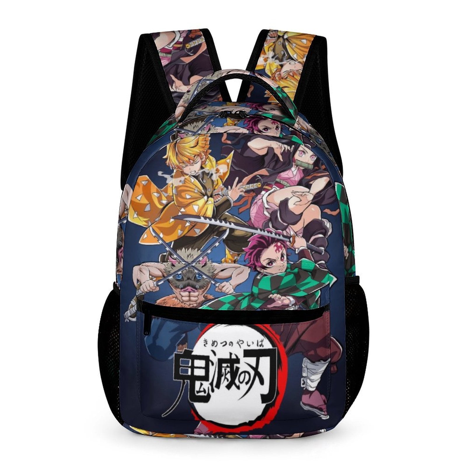 Demon Slayer Backpacks Bookbag Casual Daypack Backpacks for Travel Work ...