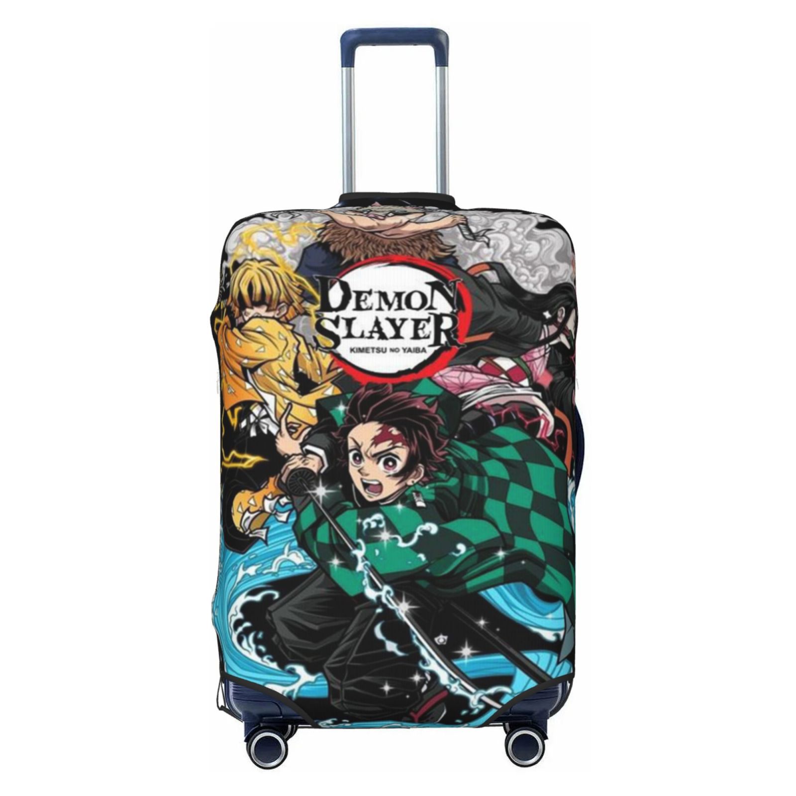 Demon Slayer Kimetsu No Yaiba 3 Protective Suitcase Cover Elastic ...