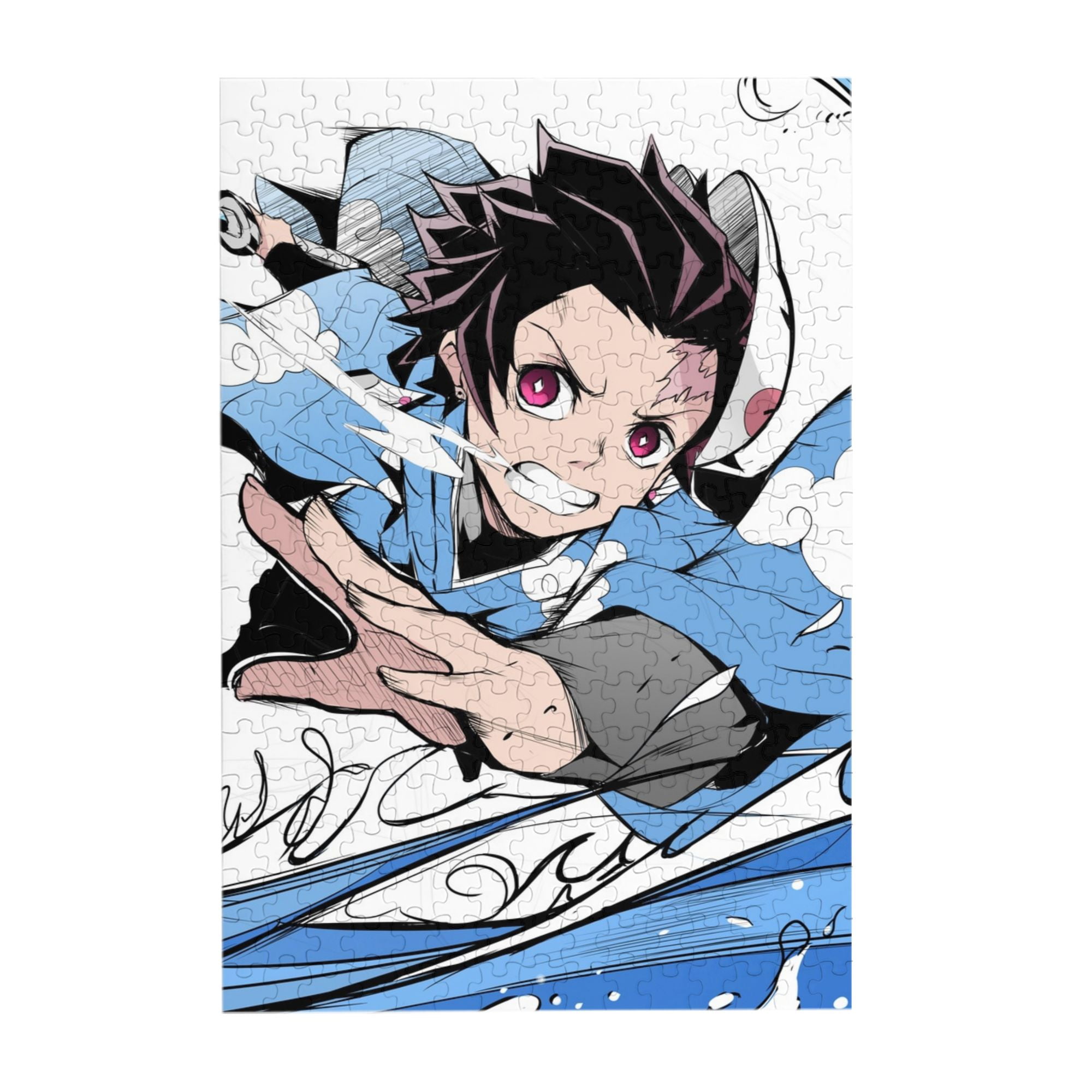 Demon Slayer Kimetsu No Yaiba 300 Piece Puzzles,Wooden Jigsaw Puzzle ...