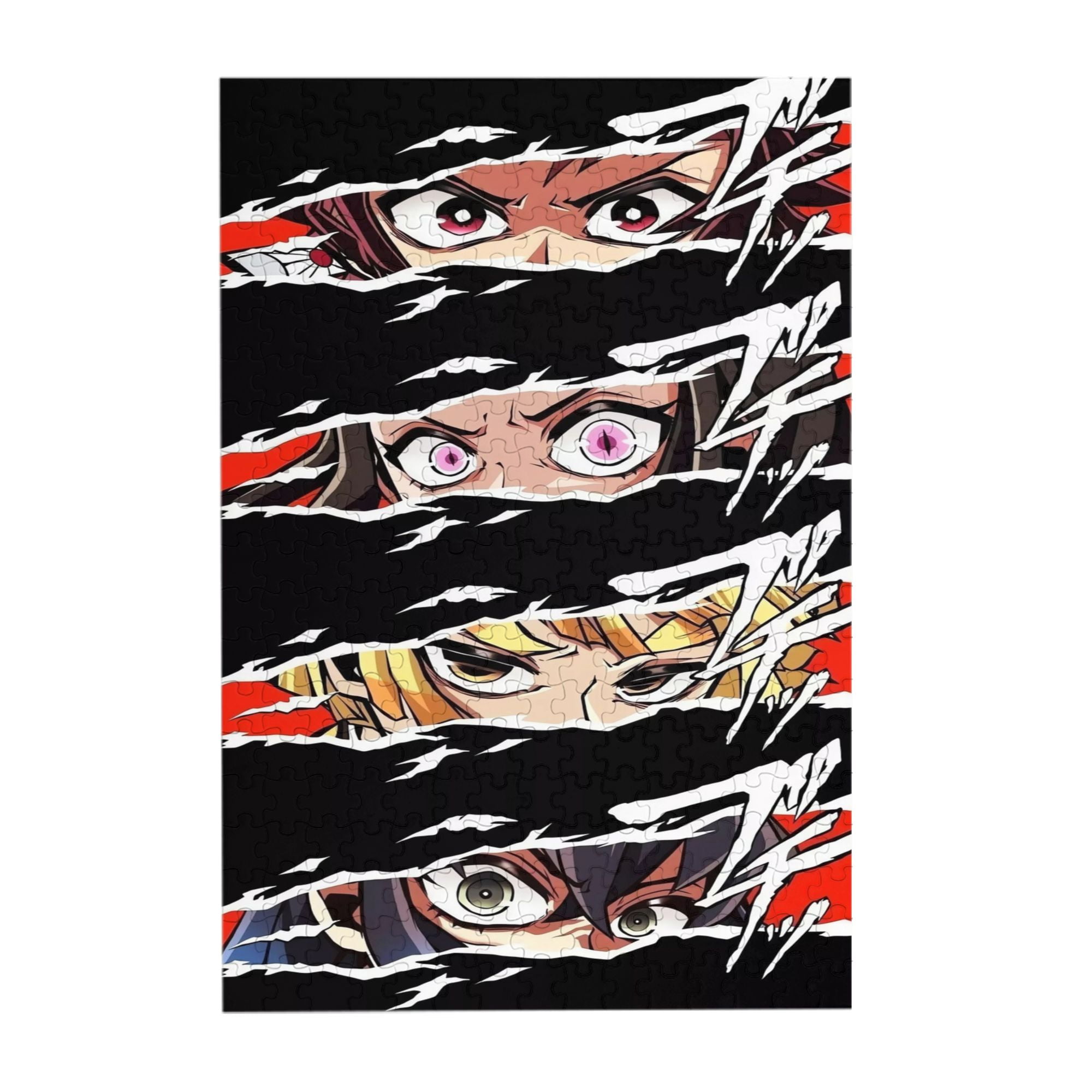 Demon Slayer: Kimetsu No Yaiba 300 Piece Puzzles,Wooden Jigsaw Puzzle ...