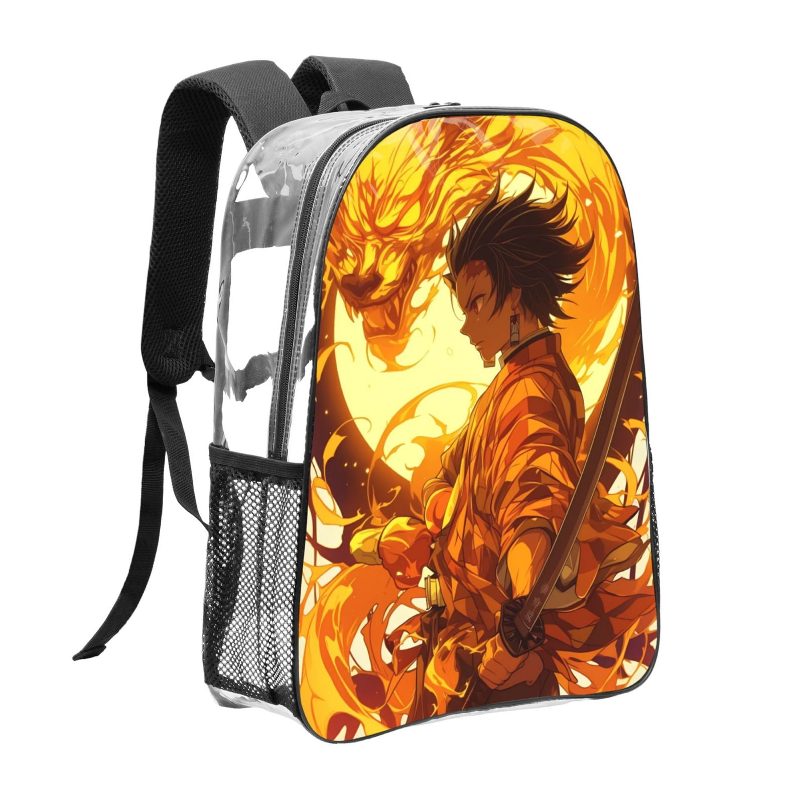 Demon-Slayer-Kimetsu-No-Yaiba Backpack, Durable Transparent Backpack ...