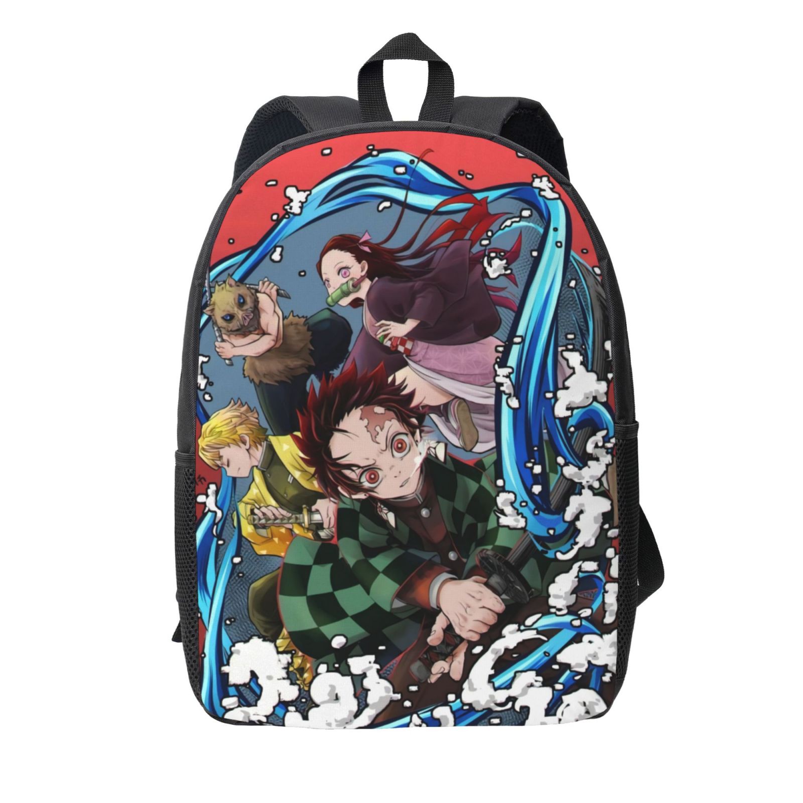 Demon Slayer Kimetsu No Yaiba Backpack Simple Lightweight Backpack ...