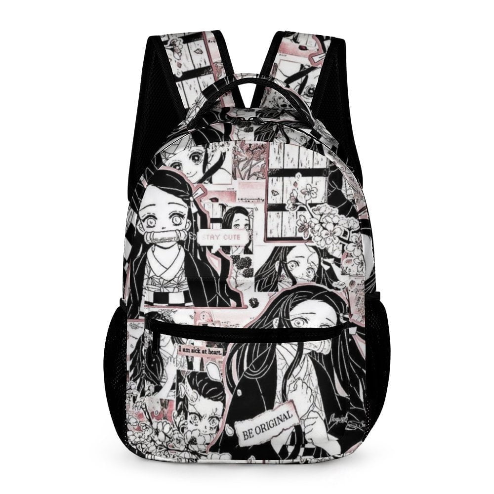 Demon Slayer Kimetsu No Yaiba Backpack, Lightweight Book Bag, Casual ...