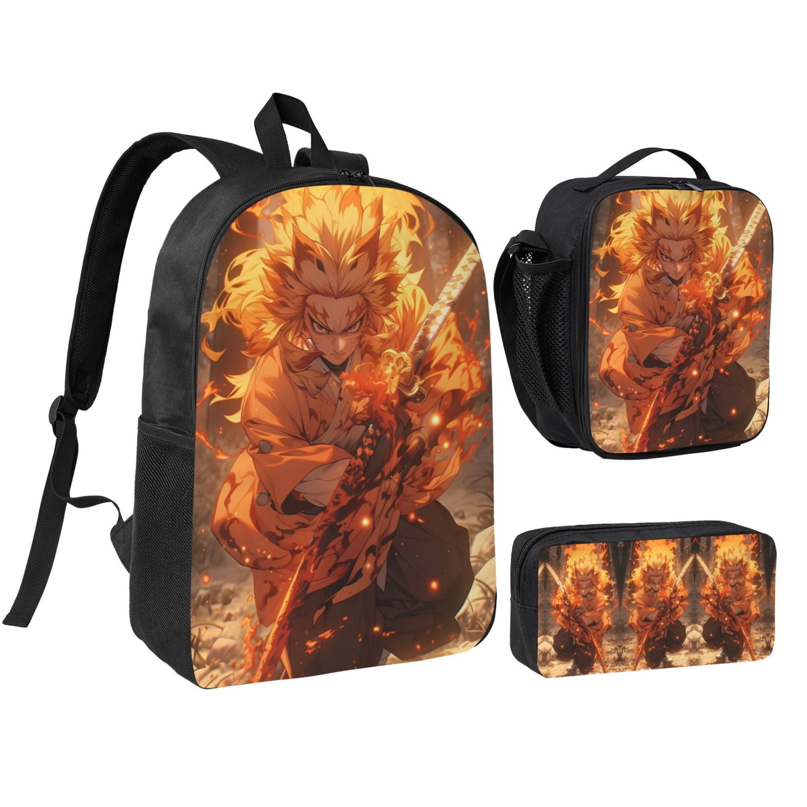Demon-Slayer-Kimetsu-No-Yaiba Backpacks Sets, Laptop Backpack With ...