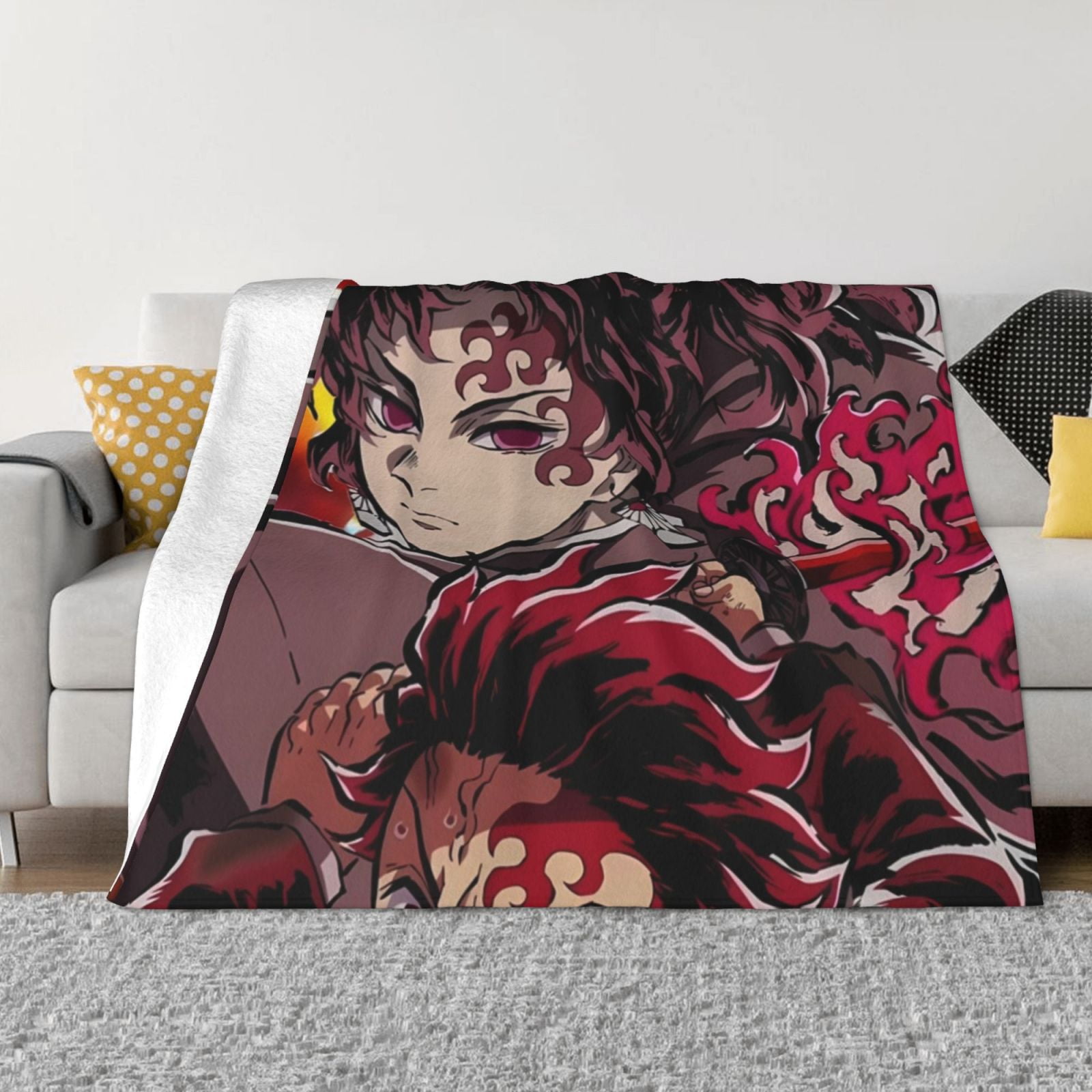 Demon-Slayer-Kimetsu-No-Yaiba Blanket, Ultra Soft Throw Blankets, Comfy ...