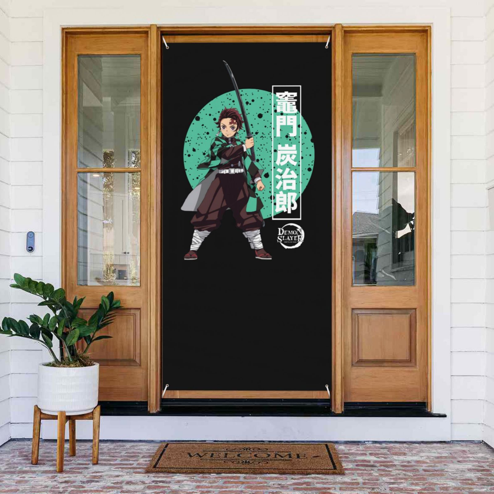 Demon Slayer Kimetsu No Yaiba Door Decoration Banner,Decorations ...