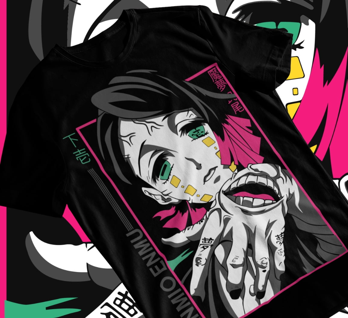 Demon Slayer Kimetsu No Yaiba Enmu Tamio Anime Manga Unisex T-Shirt ...
