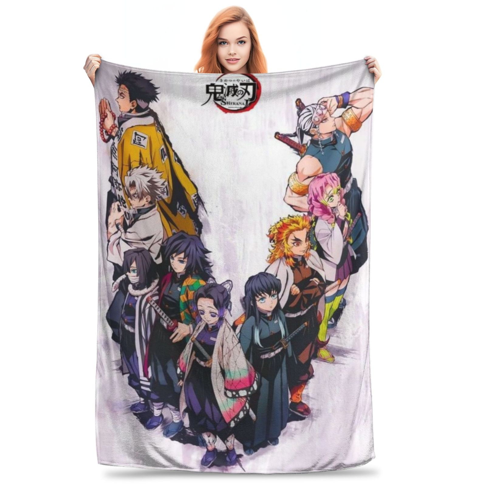 Demon Slayer : Kimetsu No Yaiba Flannel Fleece Blanket Anime blanket ...