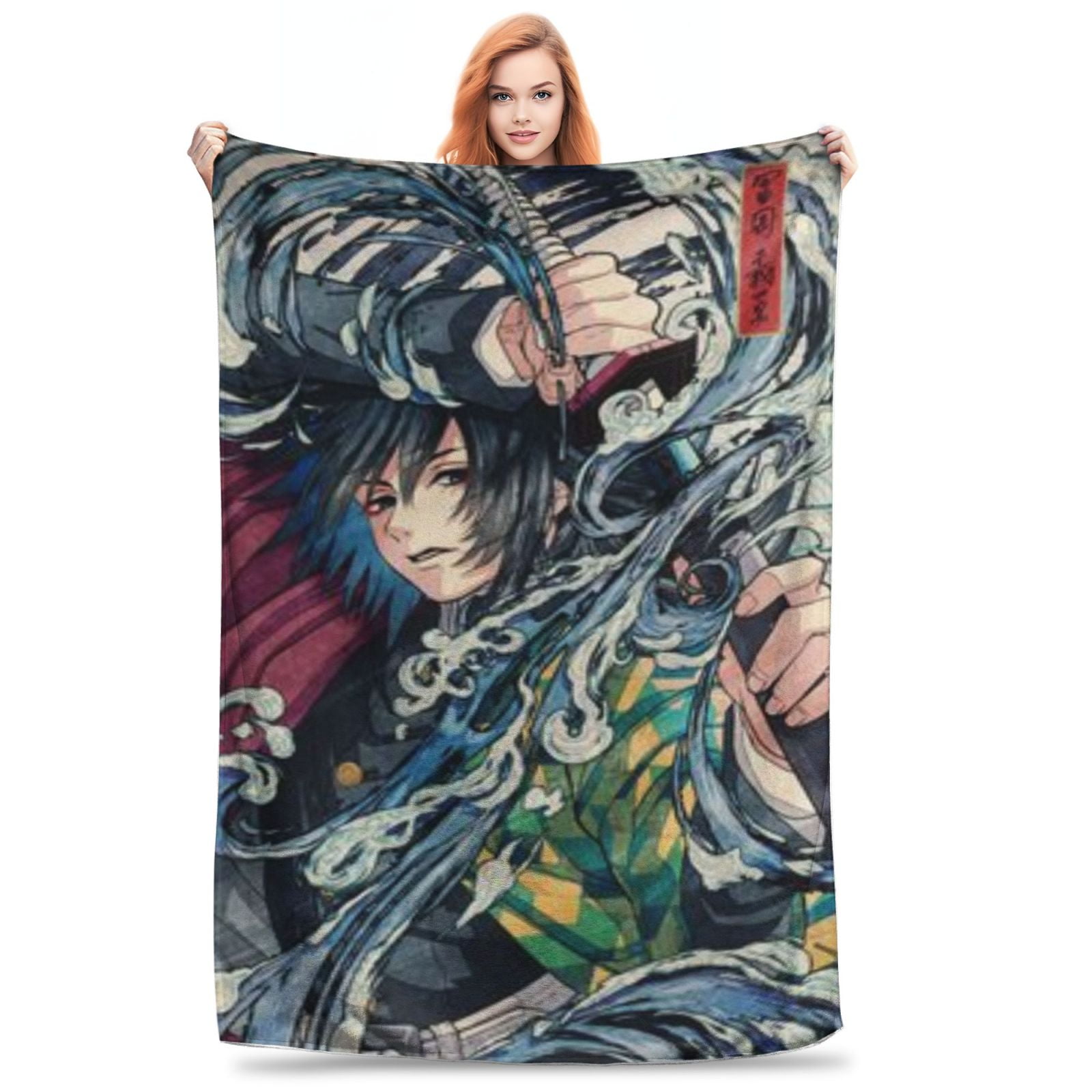 Demon Slayer : Kimetsu No Yaiba Flannel Fleece Blanket Anime blanket ...