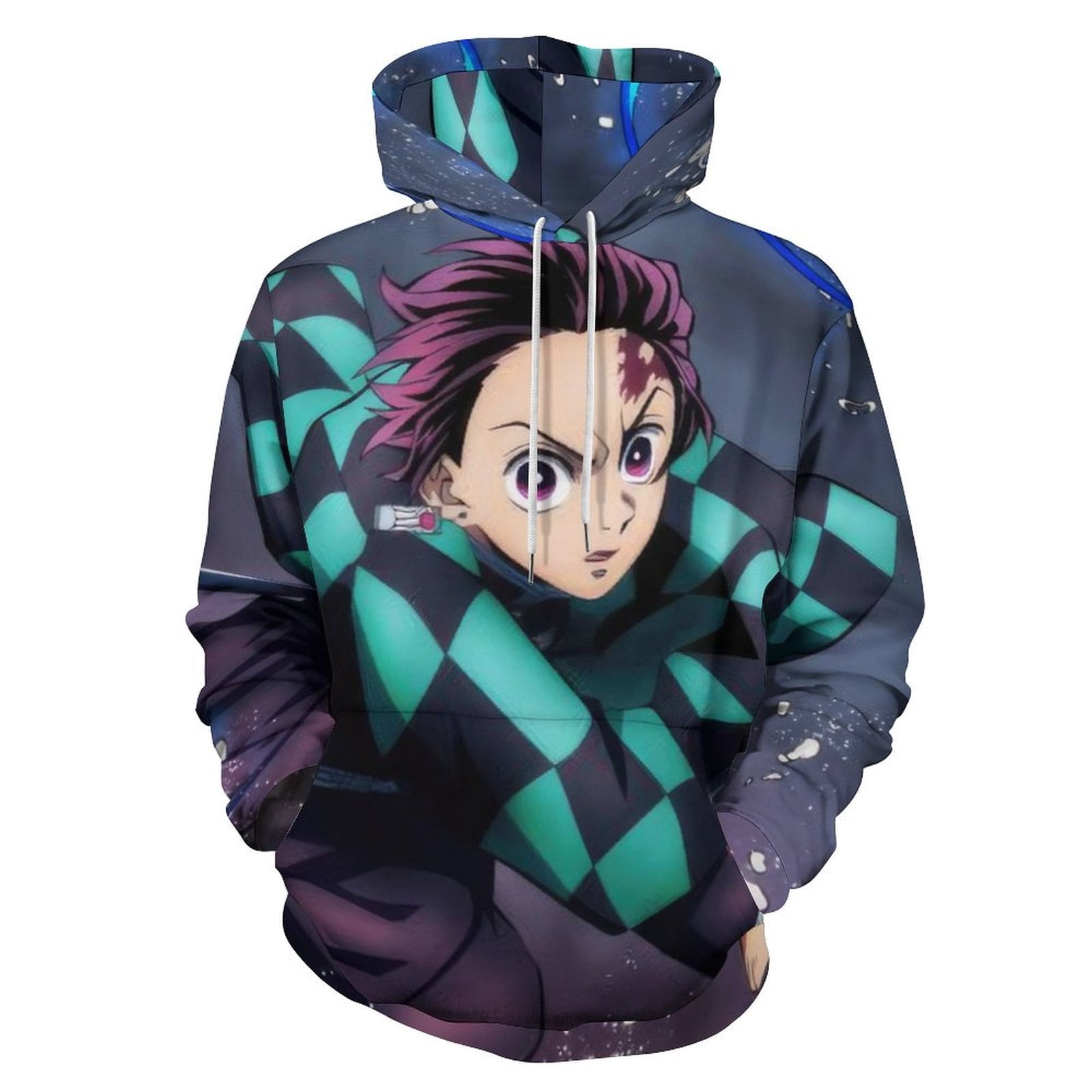 Demon Slayer Kimetsu No Yaiba Hoodie, Anime Novelty Pullover Hoodie ...