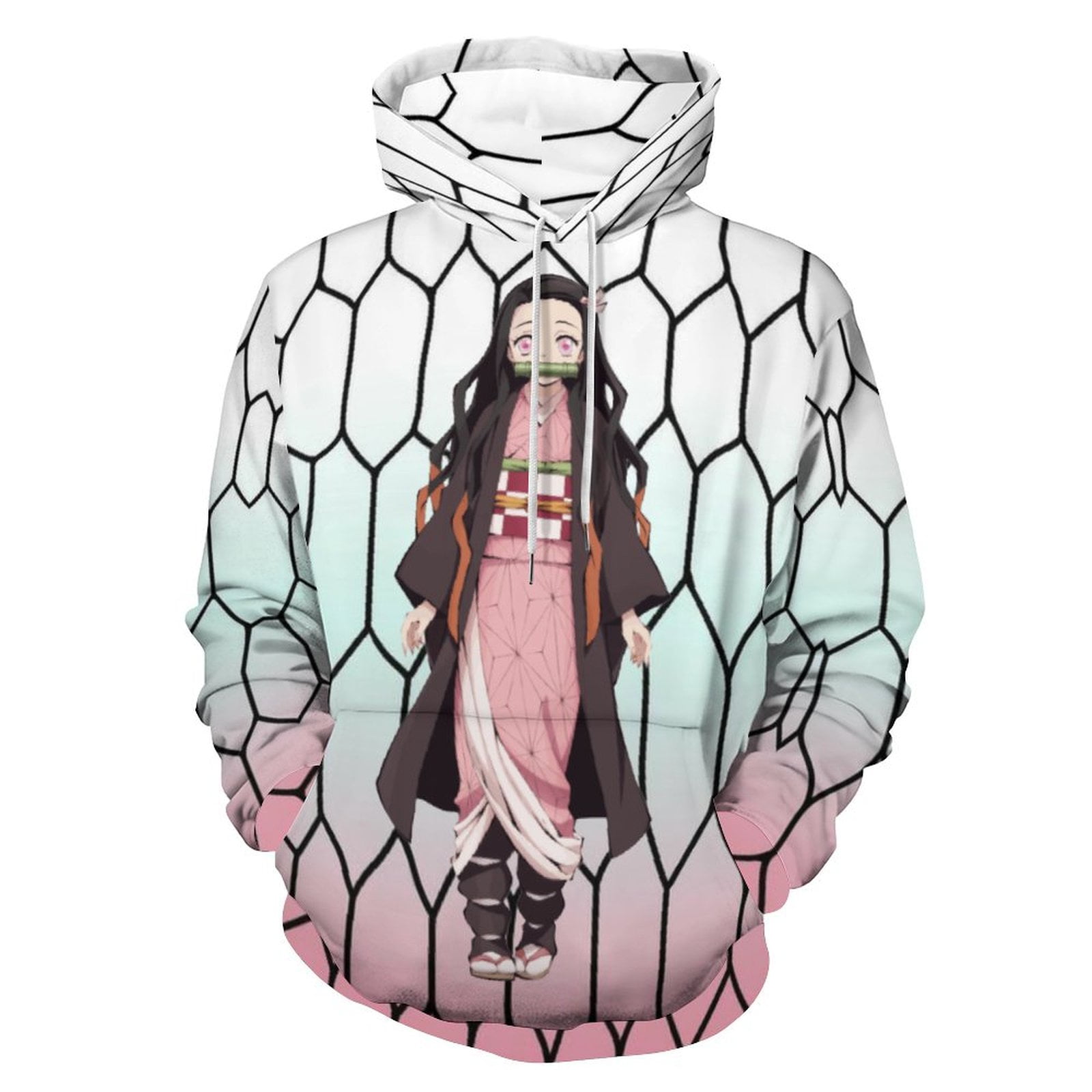 Demon Slayer Kimetsu No Yaiba Hoodie, Anime Novelty Pullover Hoodie ...