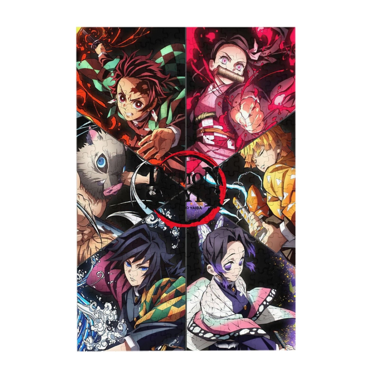 Demon Slayer Kimetsu No Yaiba Jigsaw Puzzles, Anime Puzzle For Child ...