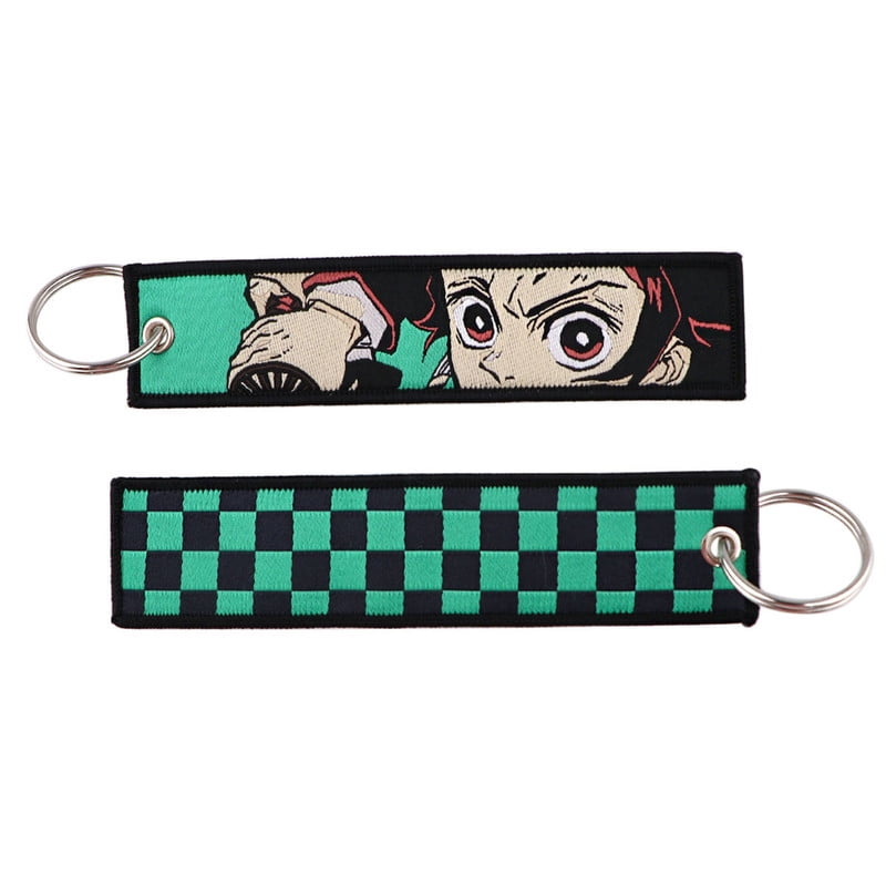 Demon Slayer: Kimetsu No Yaiba Keychain Key Ring Cartoonish And Cute ...