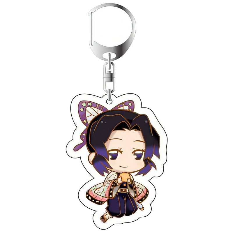 Demon Slayer: Kimetsu No Yaiba Keychain Key Ring Cartoonish And Cute ...