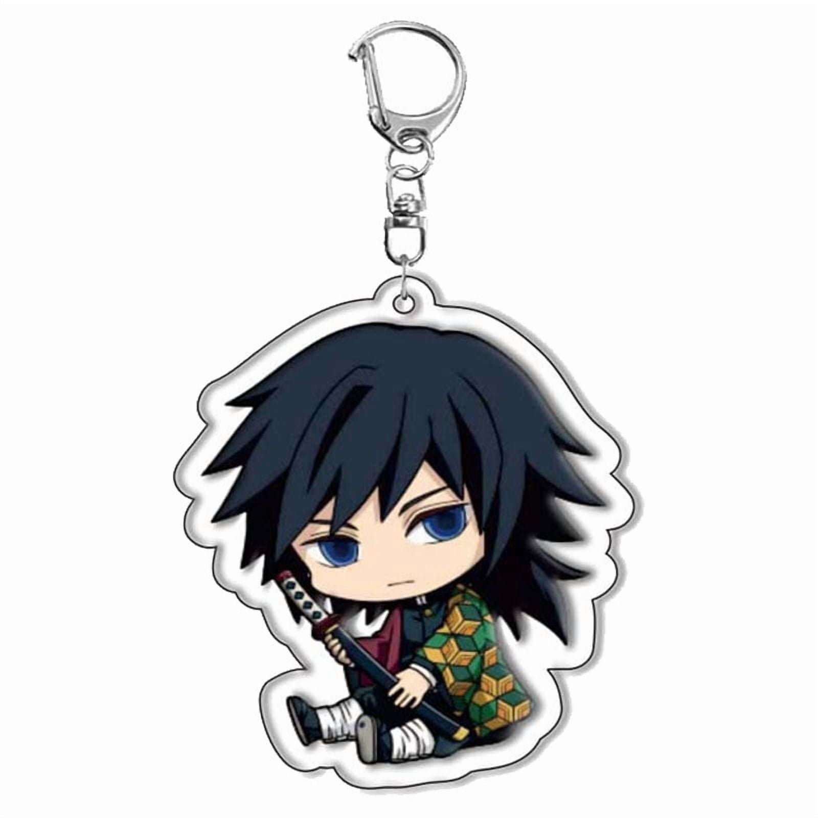 Demon Slayer: Kimetsu No Yaiba Keychain Key Ring Cartoonish And Cute ...