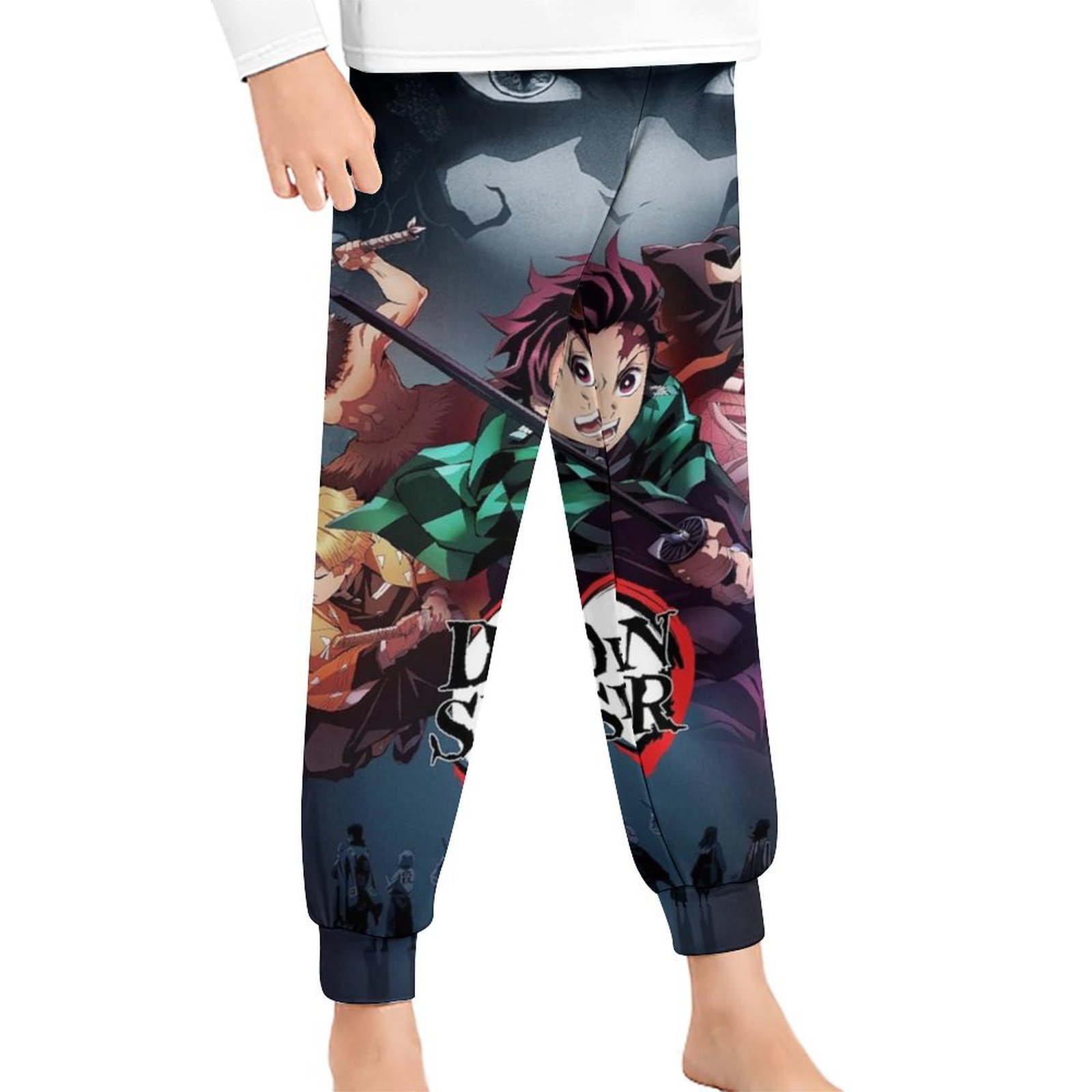 Demon Slayer Kimetsu No Yaiba Kid's Pajamas Sleep Bottoms Sleepwear ...
