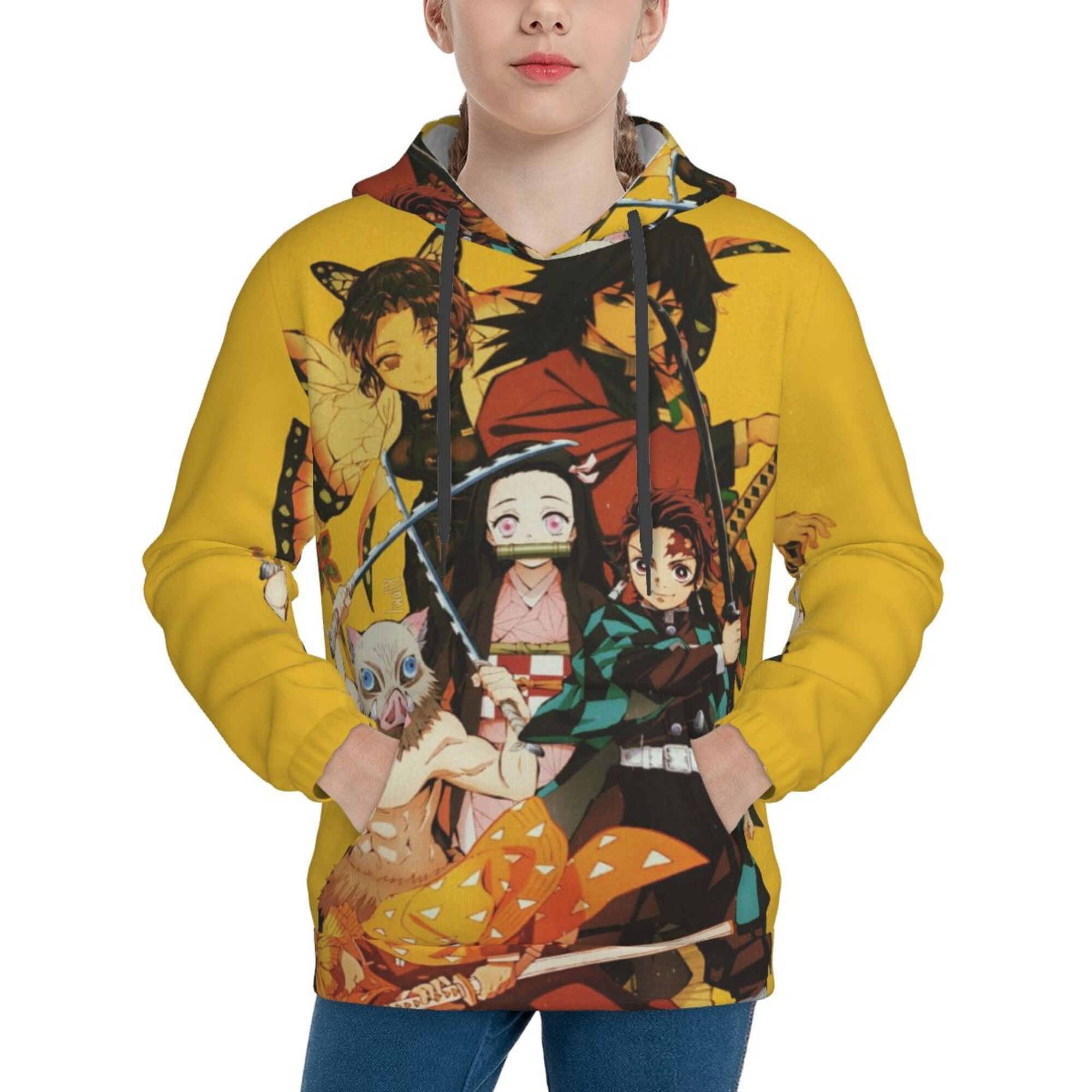 Demon Slayer: Kimetsu No Yaiba Kids' Hoodie 3d Print Sweatshirt Soft ...
