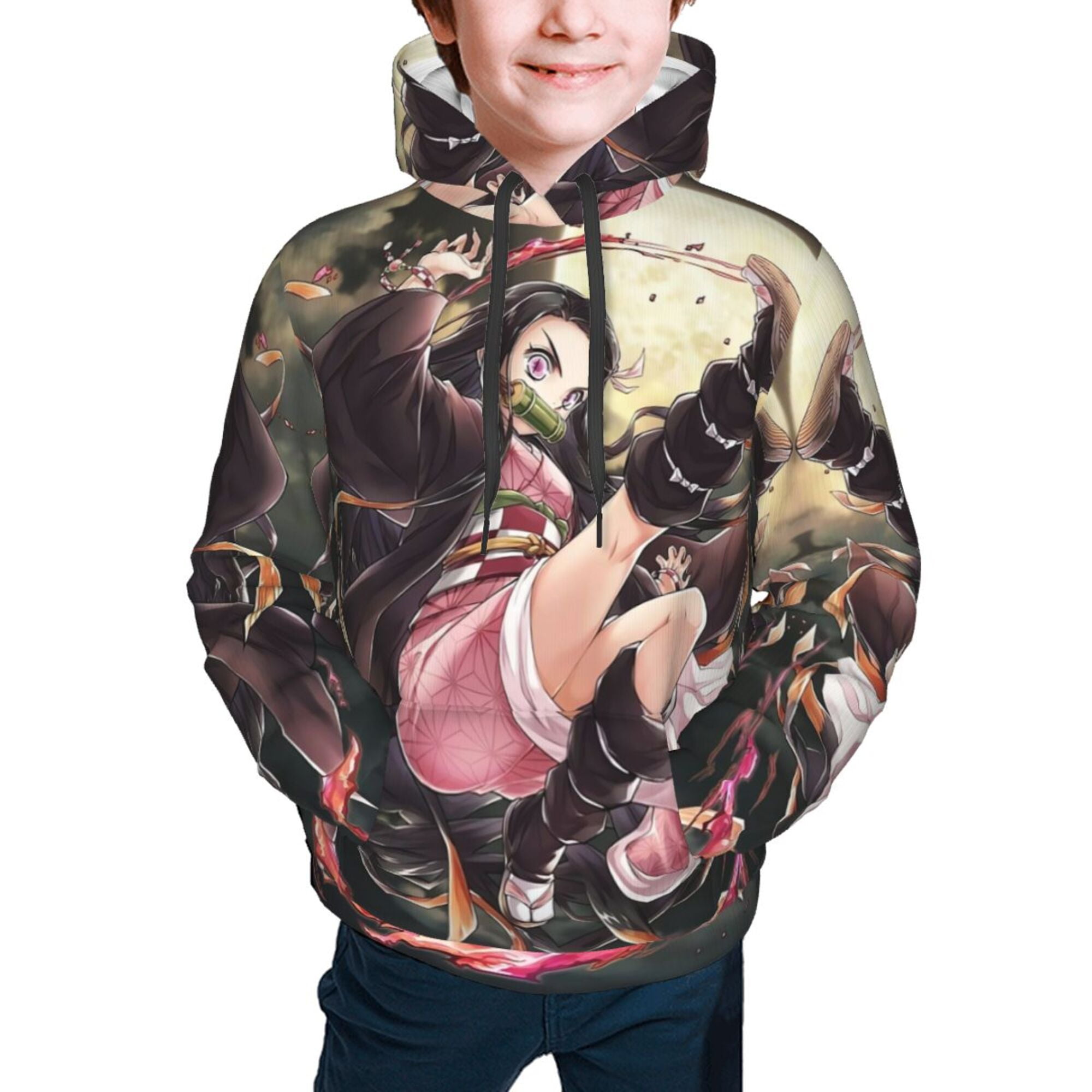 Demon Slayer: Kimetsu No Yaiba Kids' Hoodie 3d Print Sweatshirt Soft ...