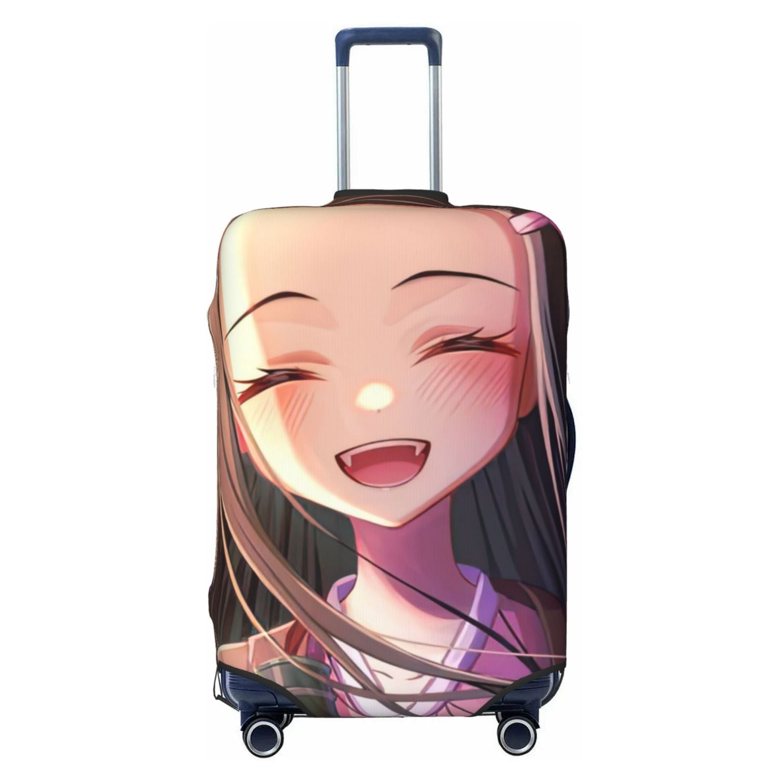 Demon Slayer Kimetsu No Yaiba Luggage Cover, Anime Travel Suitcase ...