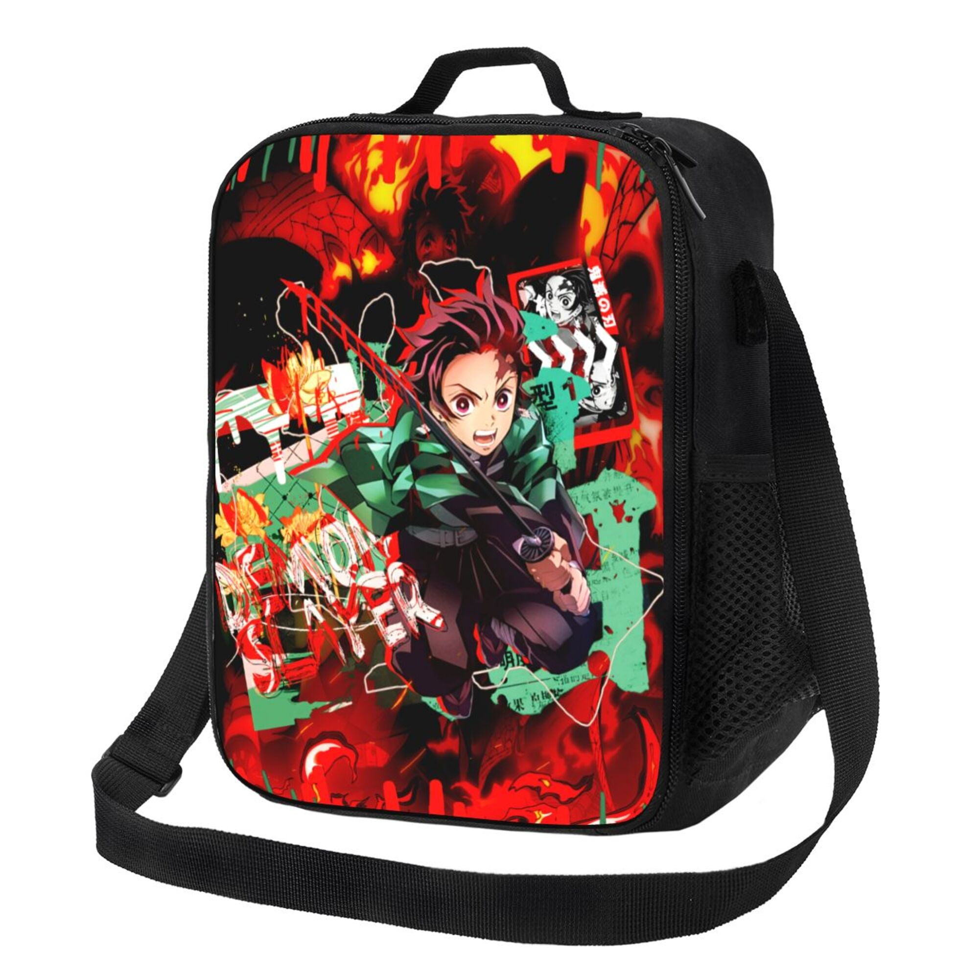 Demon Slayer: Kimetsu No Yaiba Lunch Bag Lunch Box Lightweight Durable ...