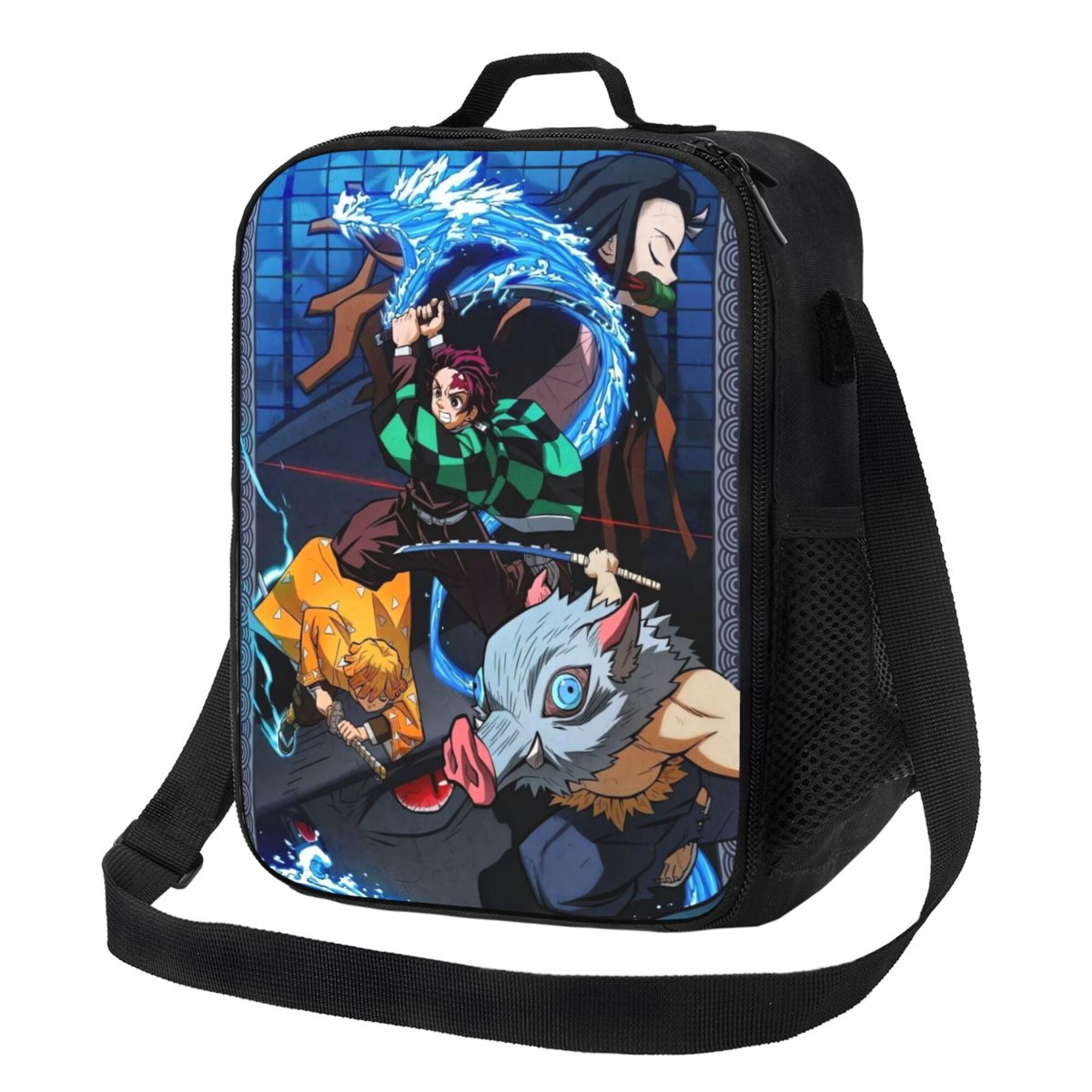 Demon Slayer: Kimetsu No Yaiba Lunch Bag Lunch Box Lightweight Durable ...