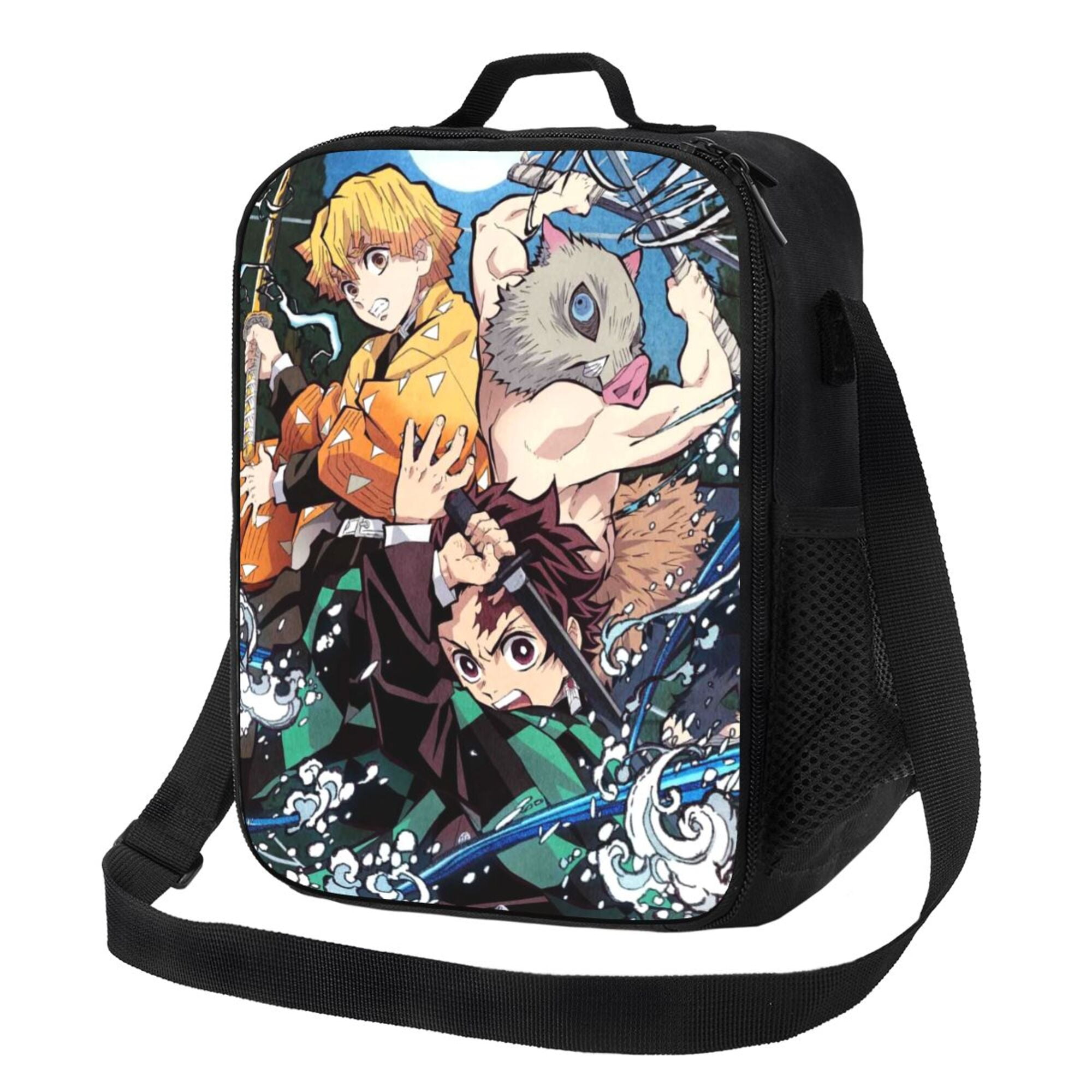Demon Slayer: Kimetsu No Yaiba Lunch Bag Lunch Box Lightweight Durable ...