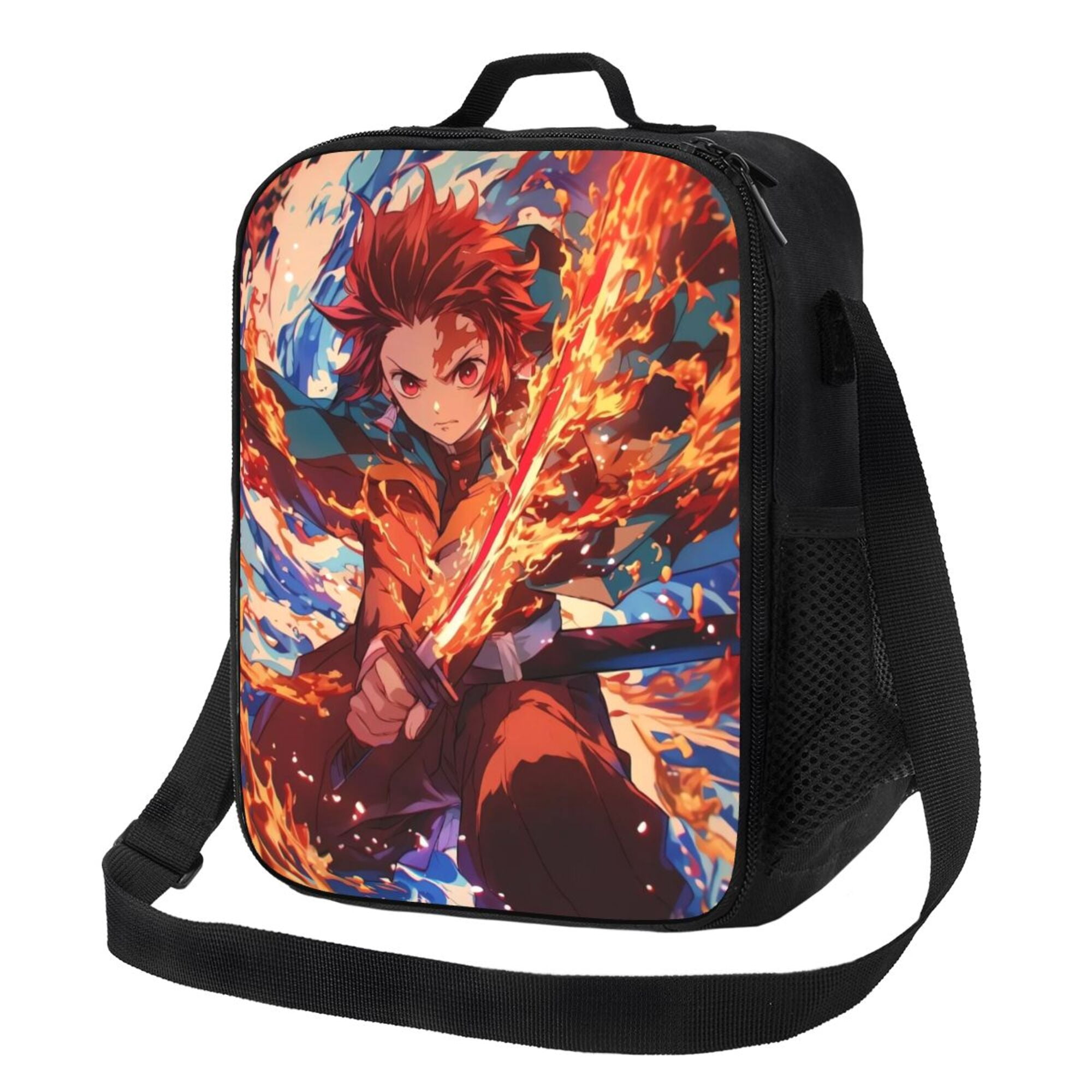 Demon Slayer: Kimetsu No Yaiba Lunch Bag Lunch Box Lightweight Durable ...