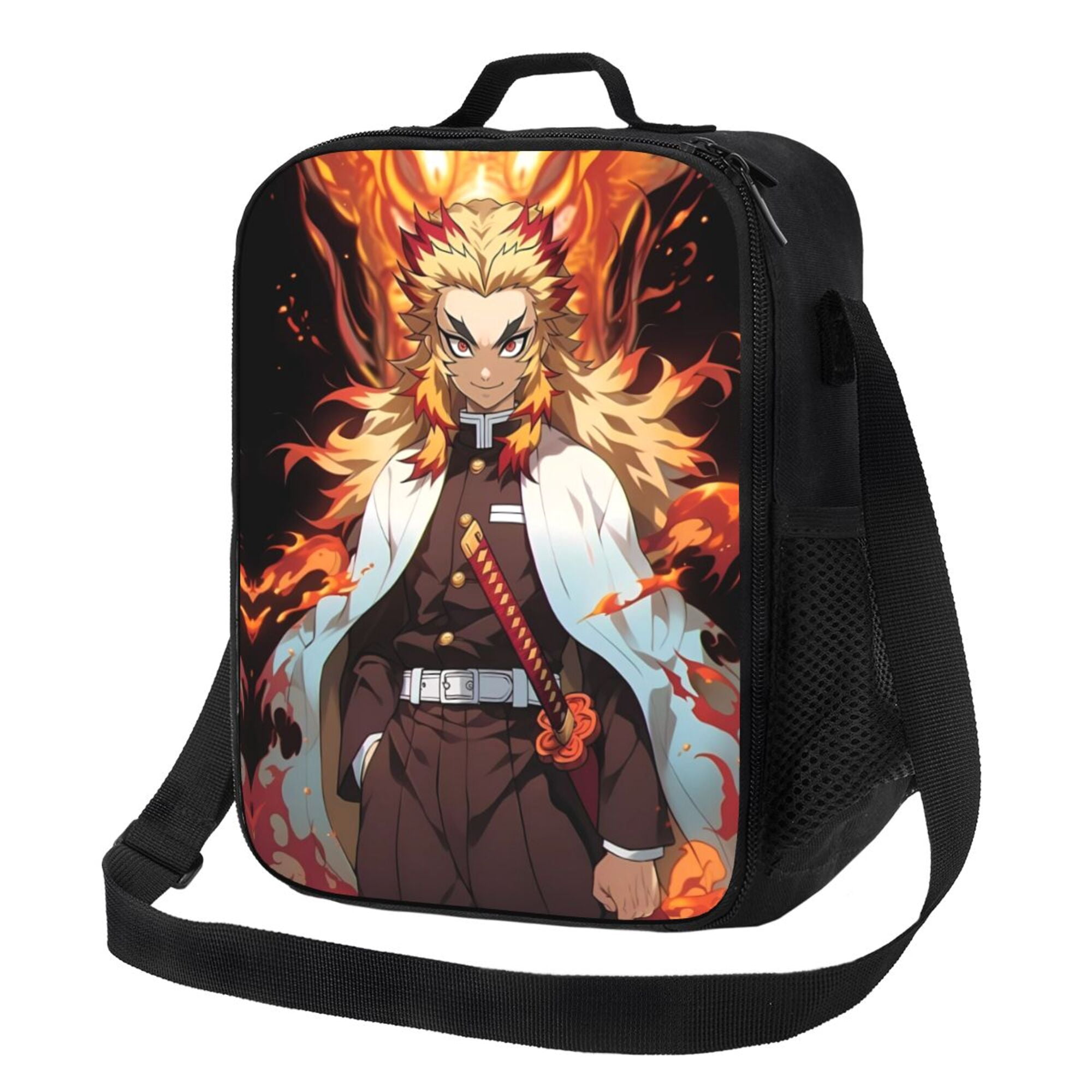 Demon Slayer: Kimetsu No Yaiba Lunch Bag Lunch Box Lightweight Durable ...