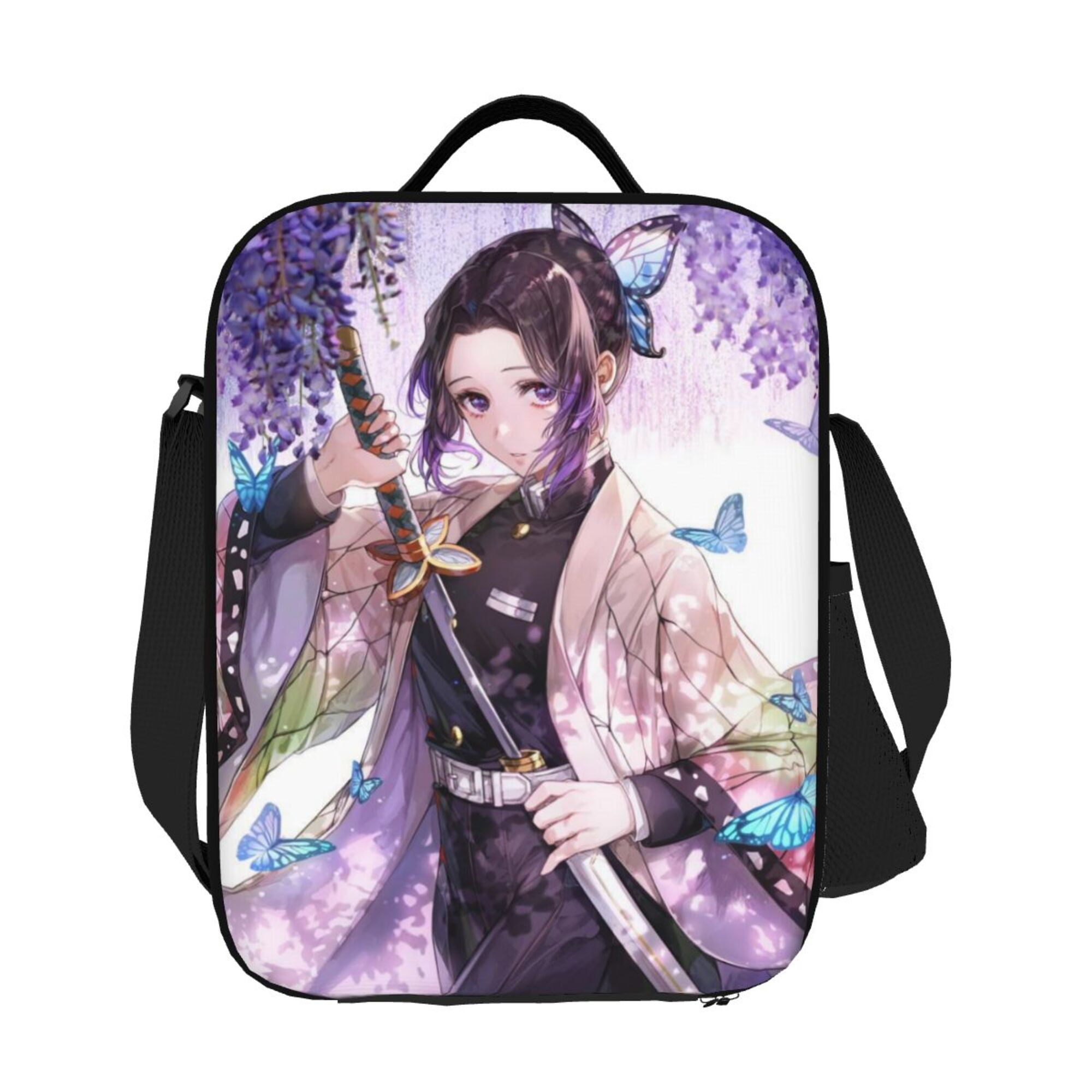 Demon Slayer: Kimetsu No Yaiba Lunch Bag Lunch Box Lightweight Durable ...