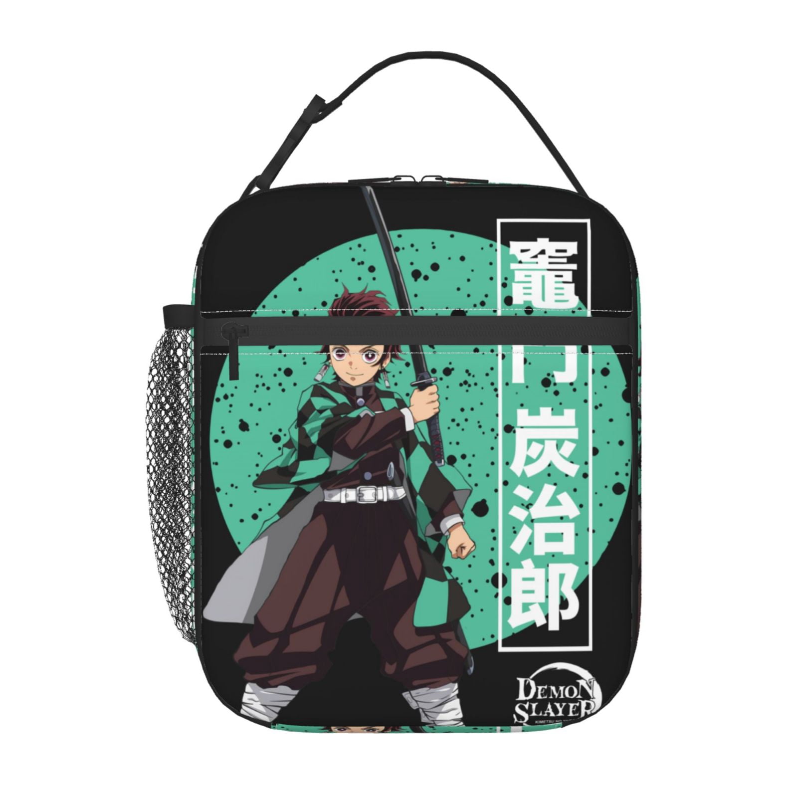 Demon Slayer Kimetsu No Yaiba Lunch Bag Reusable Small Lunch Box for ...
