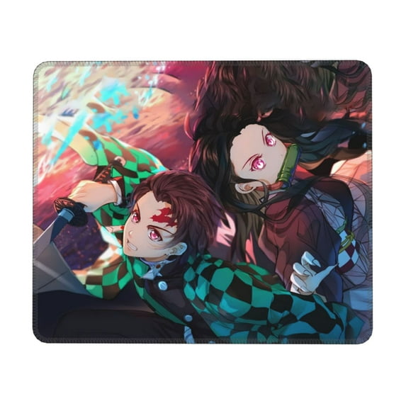 Demon Slayer Kimetsu No Yaiba Mouse Pad,Small Gaming Mousepad,Non-Slip ...