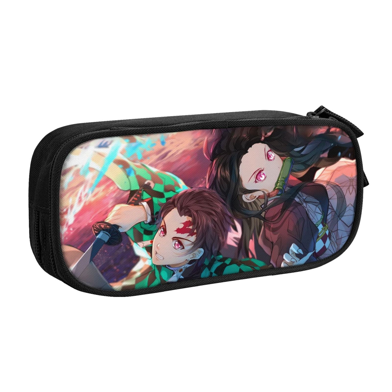 Demon Slayer Kimetsu No Yaiba Pencil Case, Multipurpose Pencase ,Large ...
