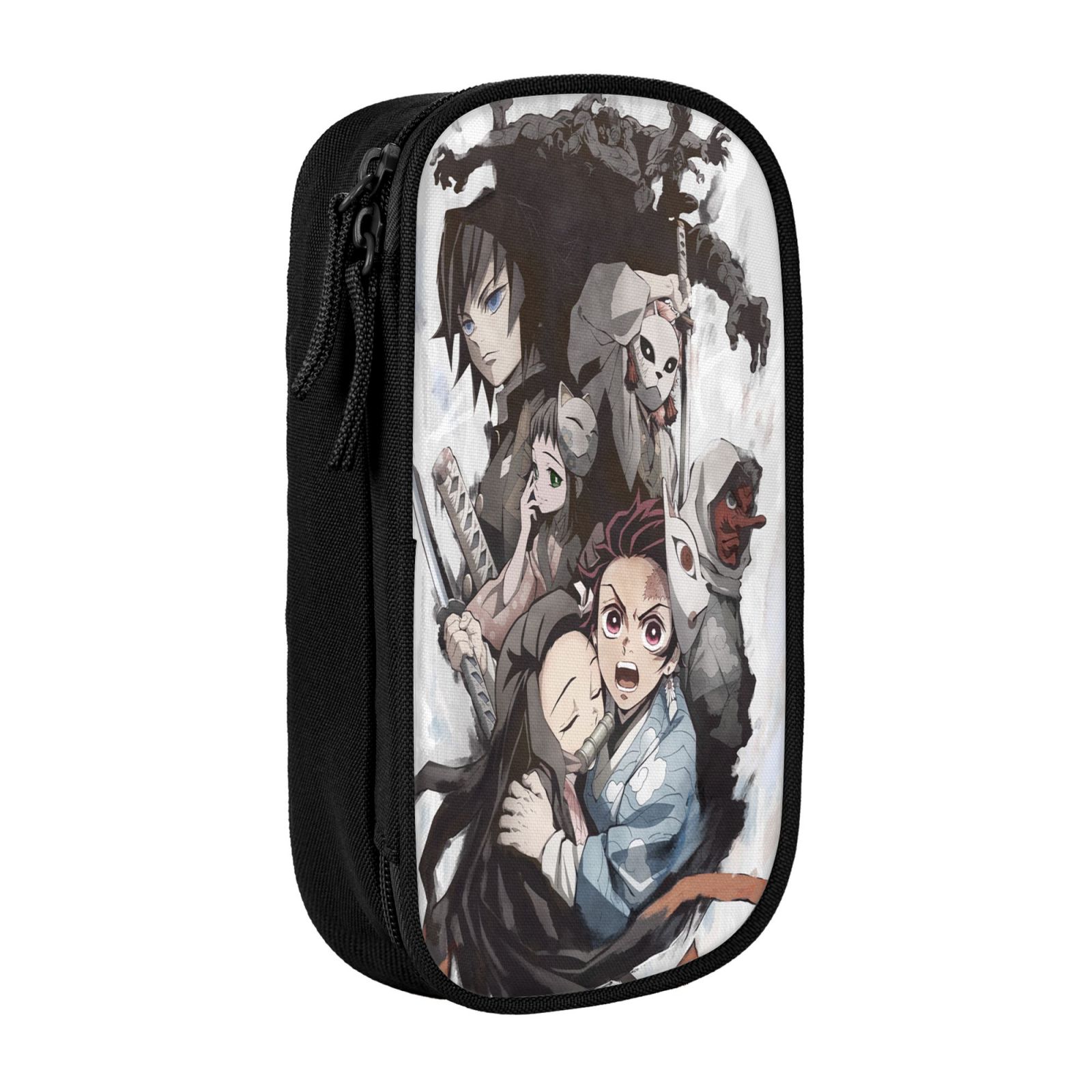Demon Slayer Kimetsu No Yaiba Pencil Case, Multipurpose Pencase ,Large ...